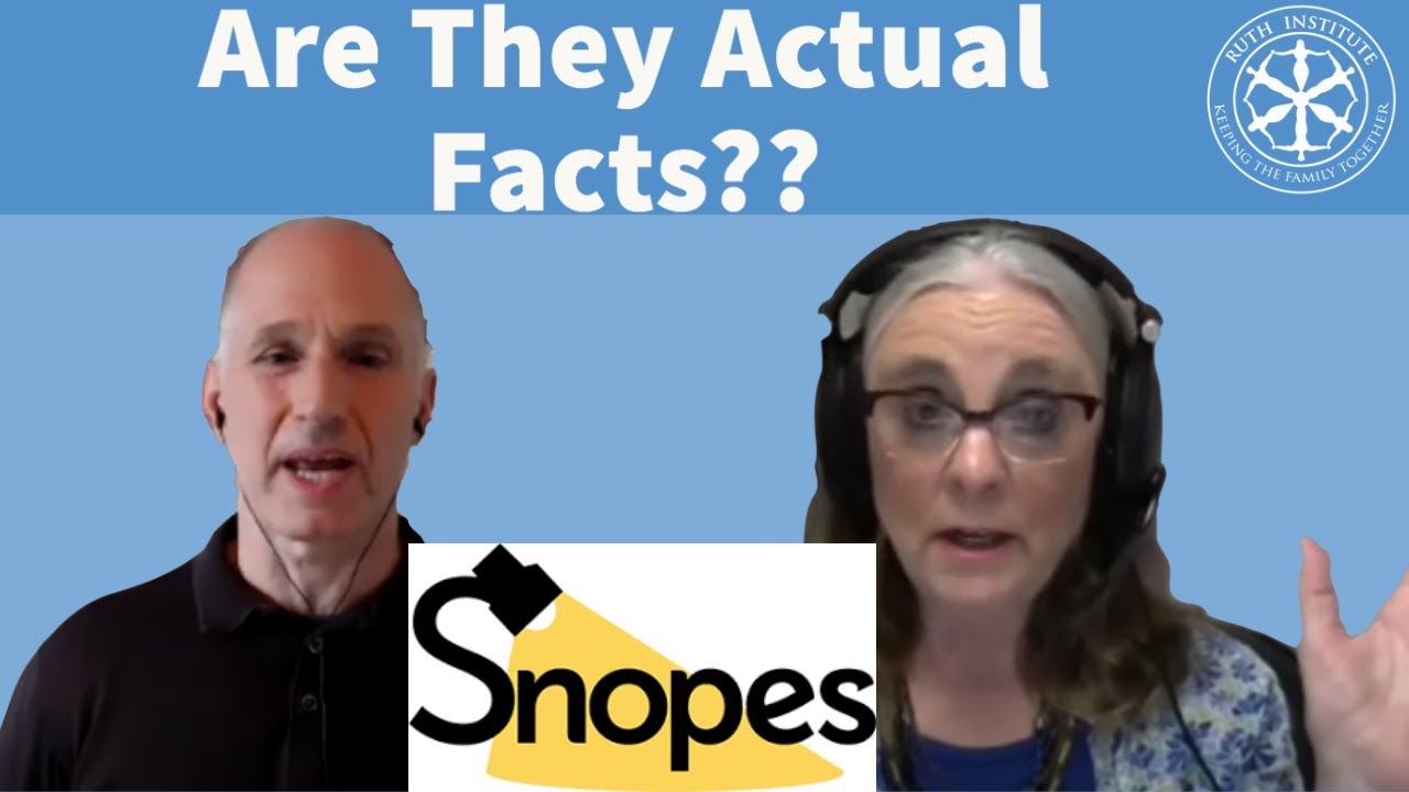 How Unbiased are Facebook "Fact-Checkers?" – Ruth Institute