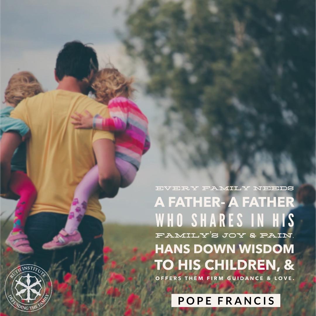 Fighting Against Progress: Fathers Leading the Family – Ruth Institute